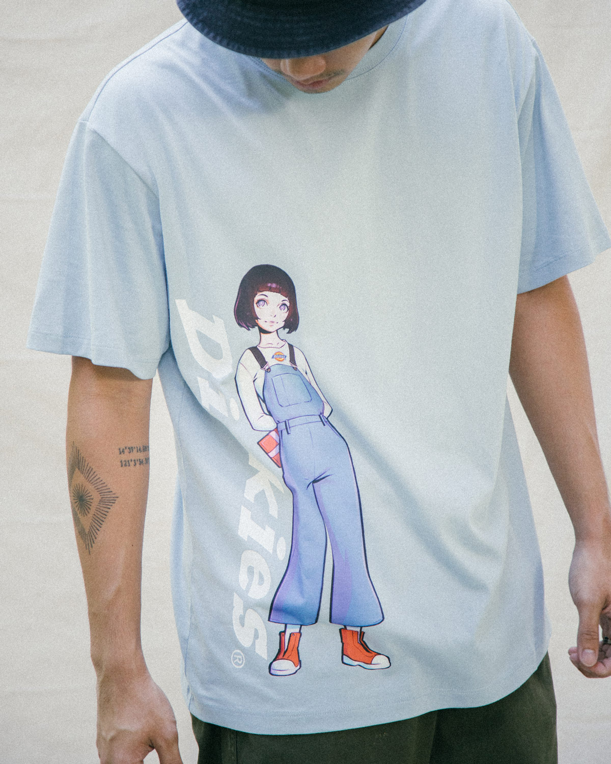 Ilya-Linear-Logo-Print-Tee-in-Celestial-Blue – Rank Magazine