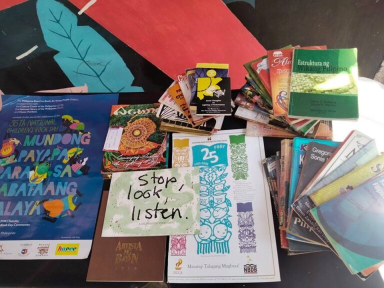 CCP Stocks Up 'Lahat Ng Bata' Youth Group's Community Library in Manila ...