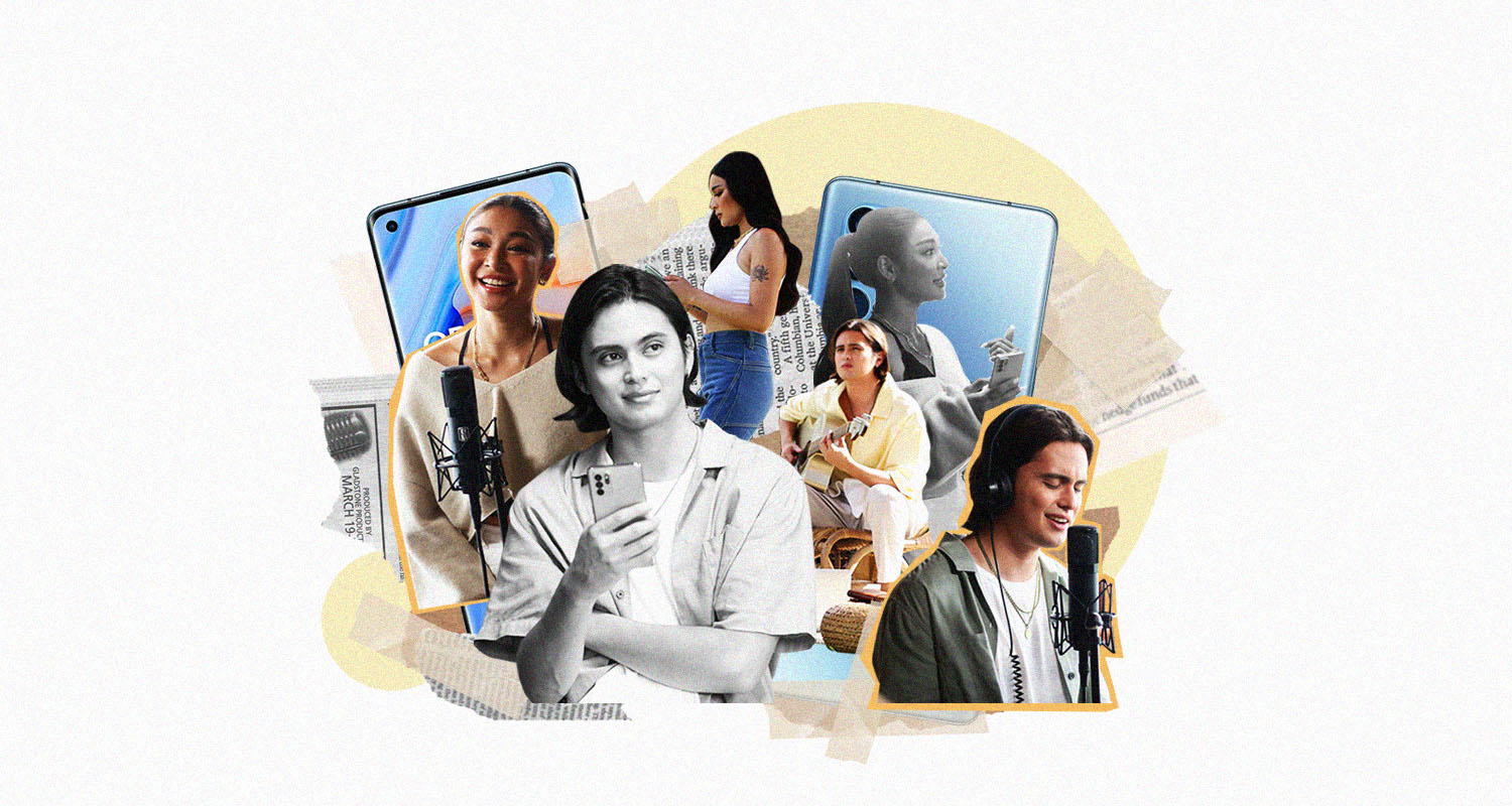 LOOK: OPPO Drops Behind-The-Scenes Shots of Nadine Lustre and James ...