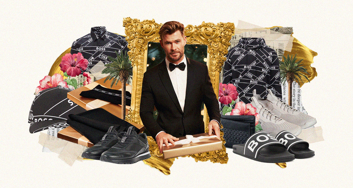 Chris Hemsworth Unwraps the Spirit of Giving in New BOSS Campaign