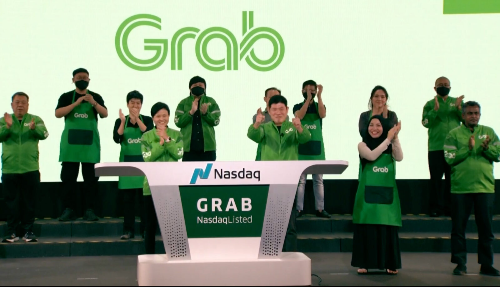 Grab Celebrates Public Listing Milestone with Employees and Partners in ...