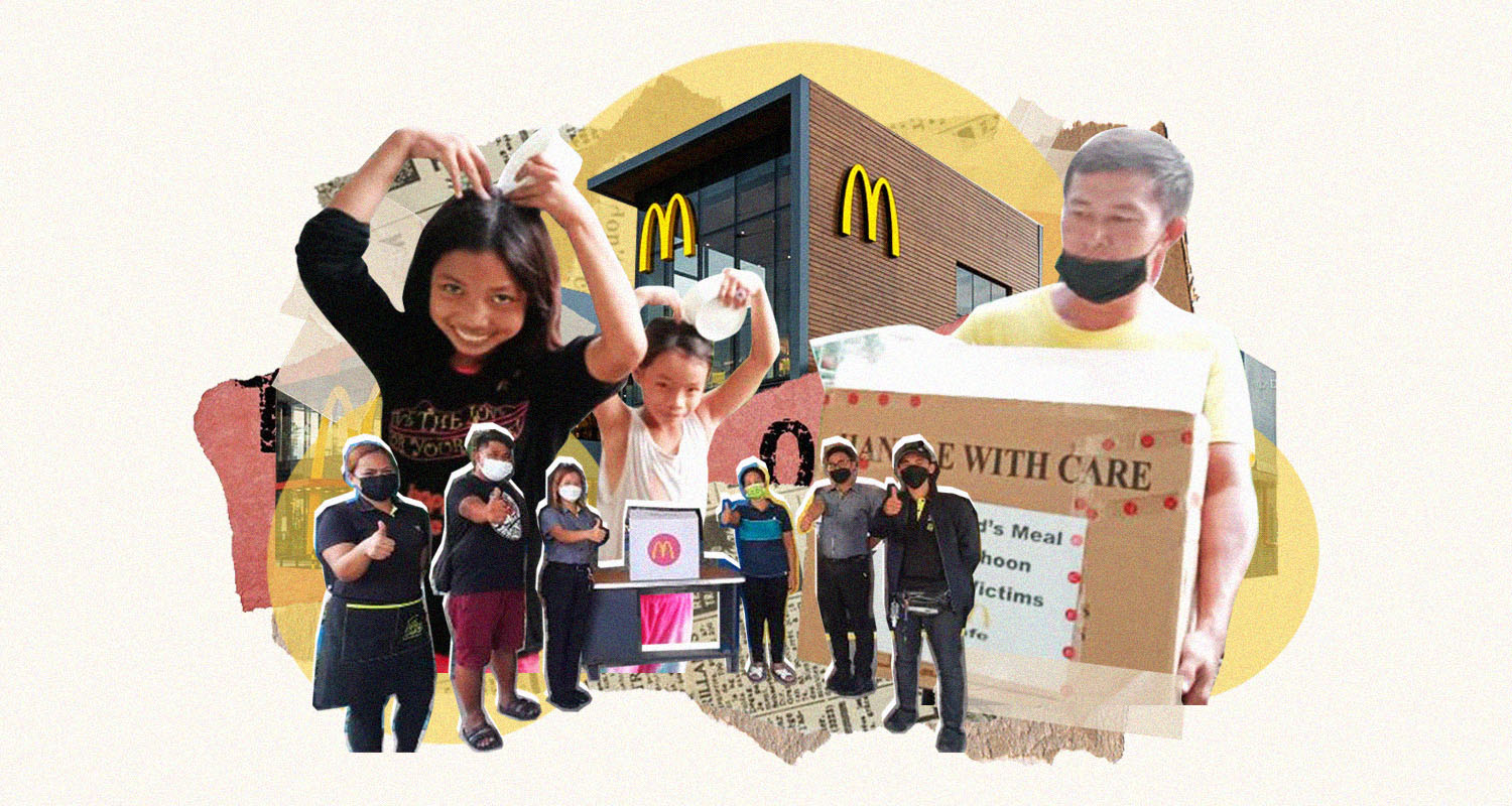 McDonald’s Kindness Kitchen Brings 20,000 meals for Typhoon Odette victims