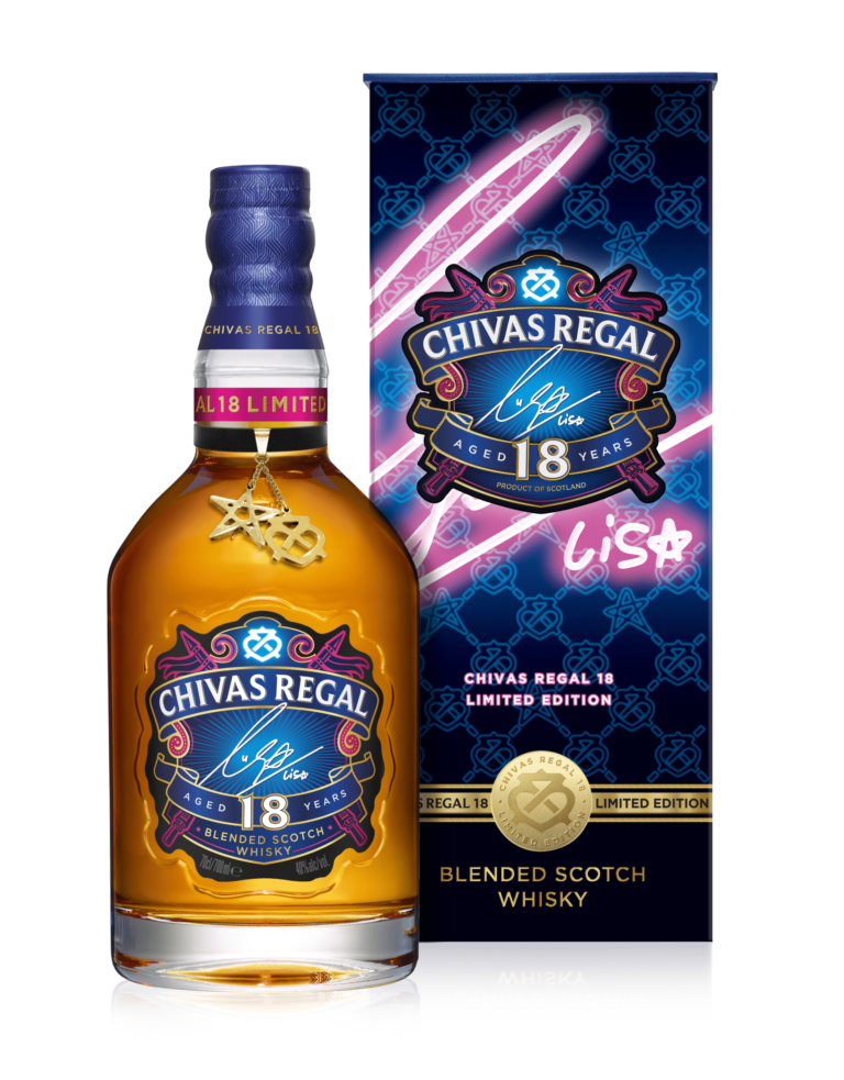 Drinks are Clinked as Chivas Exhibits BLACKPINK'S LISA in its Limited ...