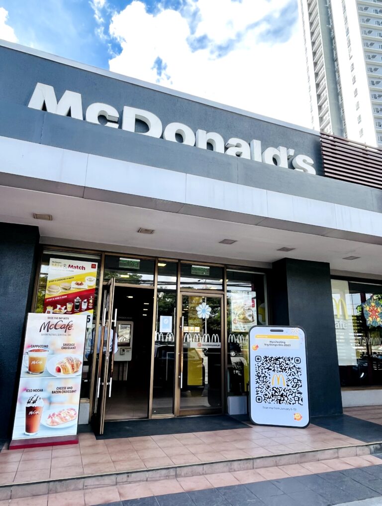 Giant QR Codes Displays in McDonald's Ring In the New Year with Deals ...