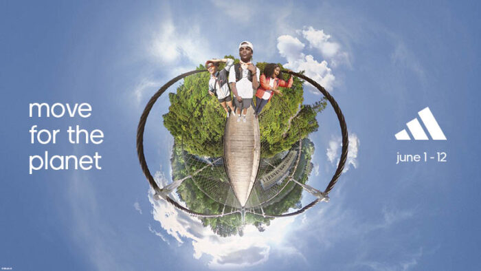 adidas Takes Activity into Action in 'Move For The Planet' Global ...