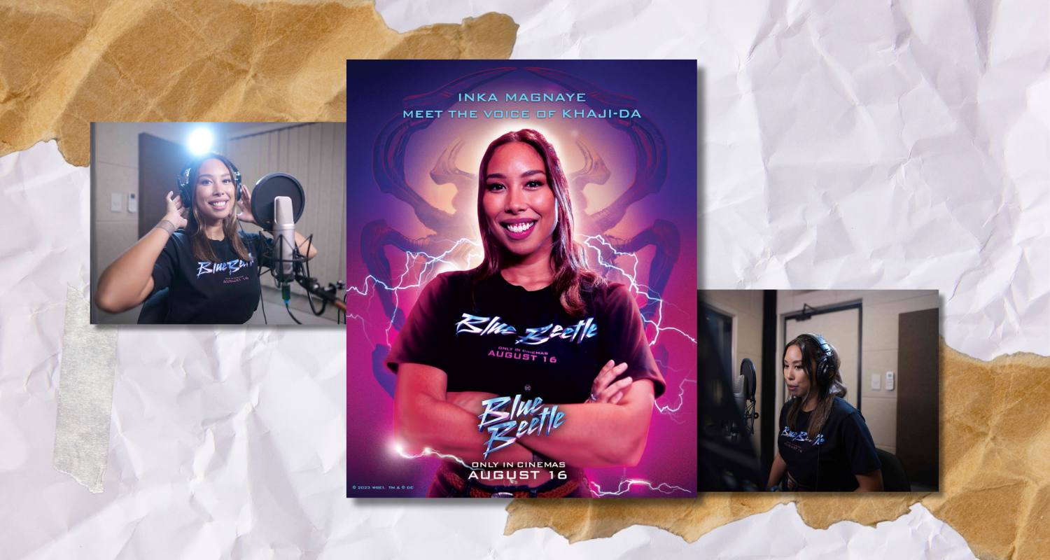 A Legendary Voice for a Heroic Tale: Inka Magnaye in 'Blue Beetle' by ...